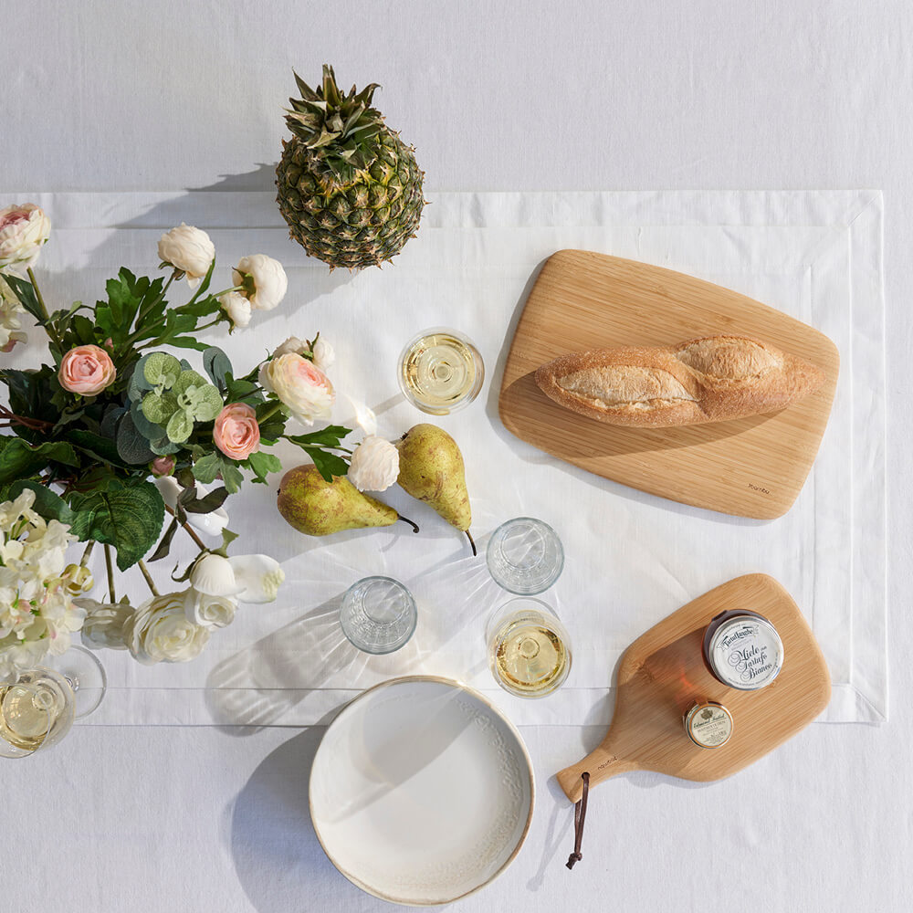 bambu® Classic Bamboo Cutting & Serving Board – Raw Lily