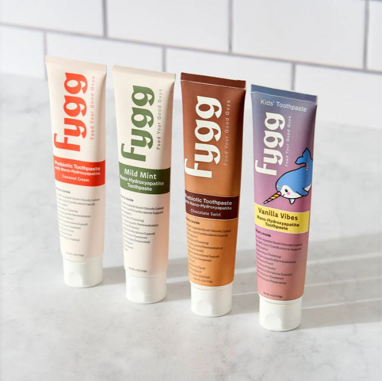 Fygg | Nano-Hydroxyapatite Toothpaste with Prebiotics - Mild Mint – Raw ...